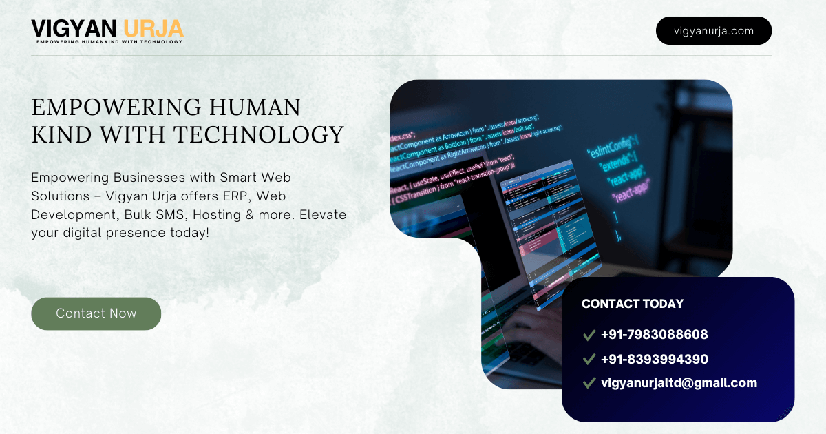 Vigyan Urja - ERP & Web Development in Mathura